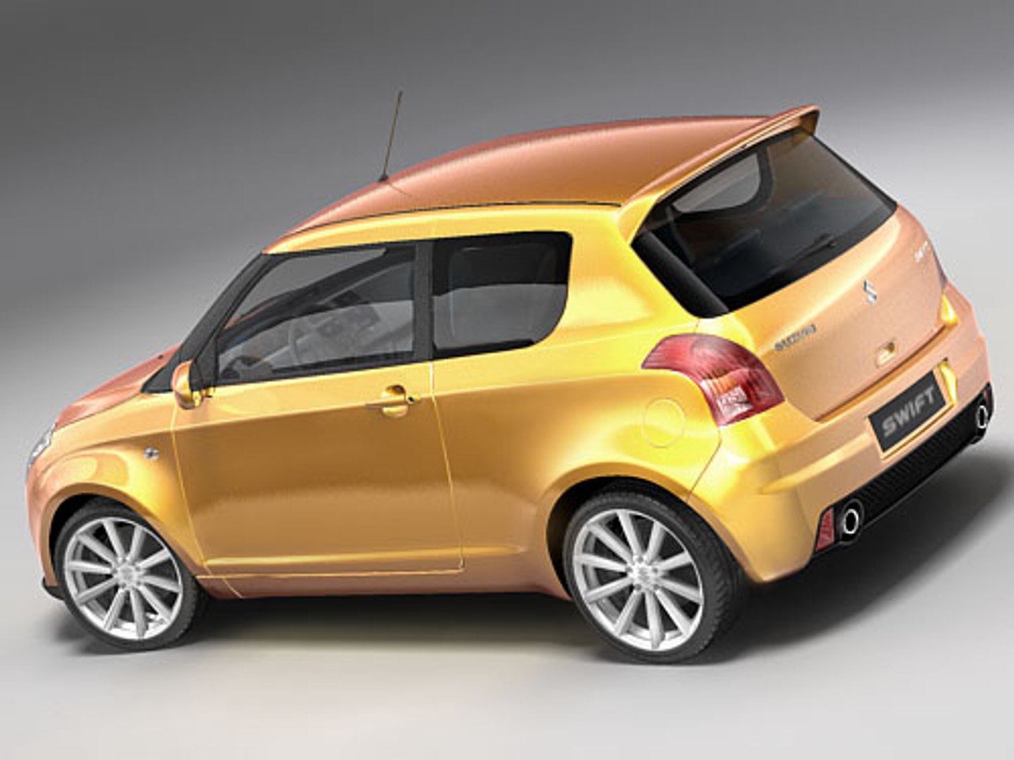 suzuki swift sport 3d model