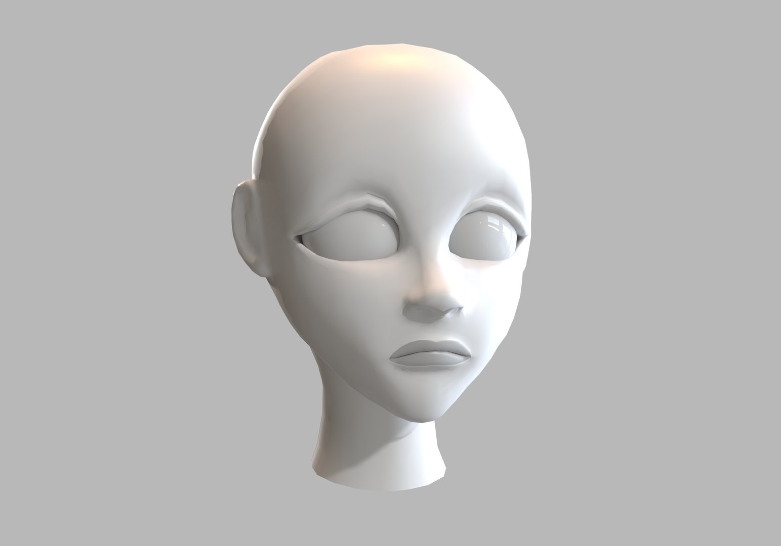 Head With 12 Shape Keys 3D Model - TurboSquid 1883569