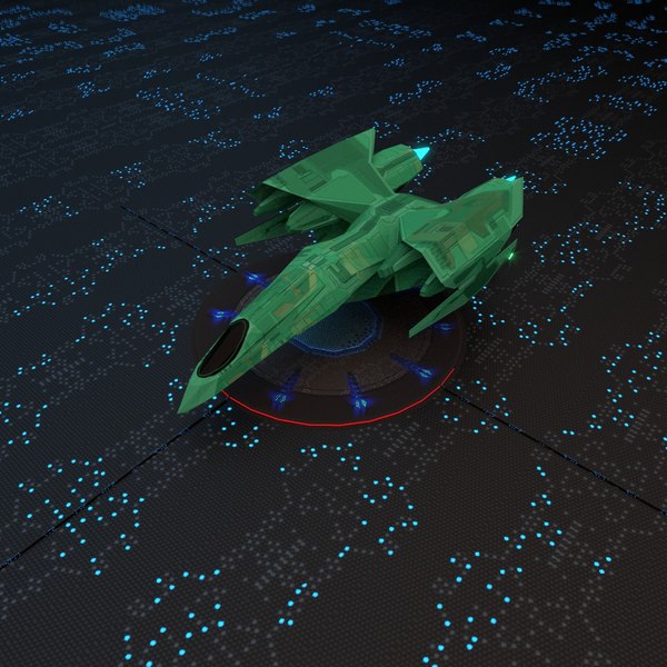3ds max space spaceship