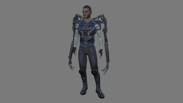 Exosuit male 3D - TurboSquid 1699468