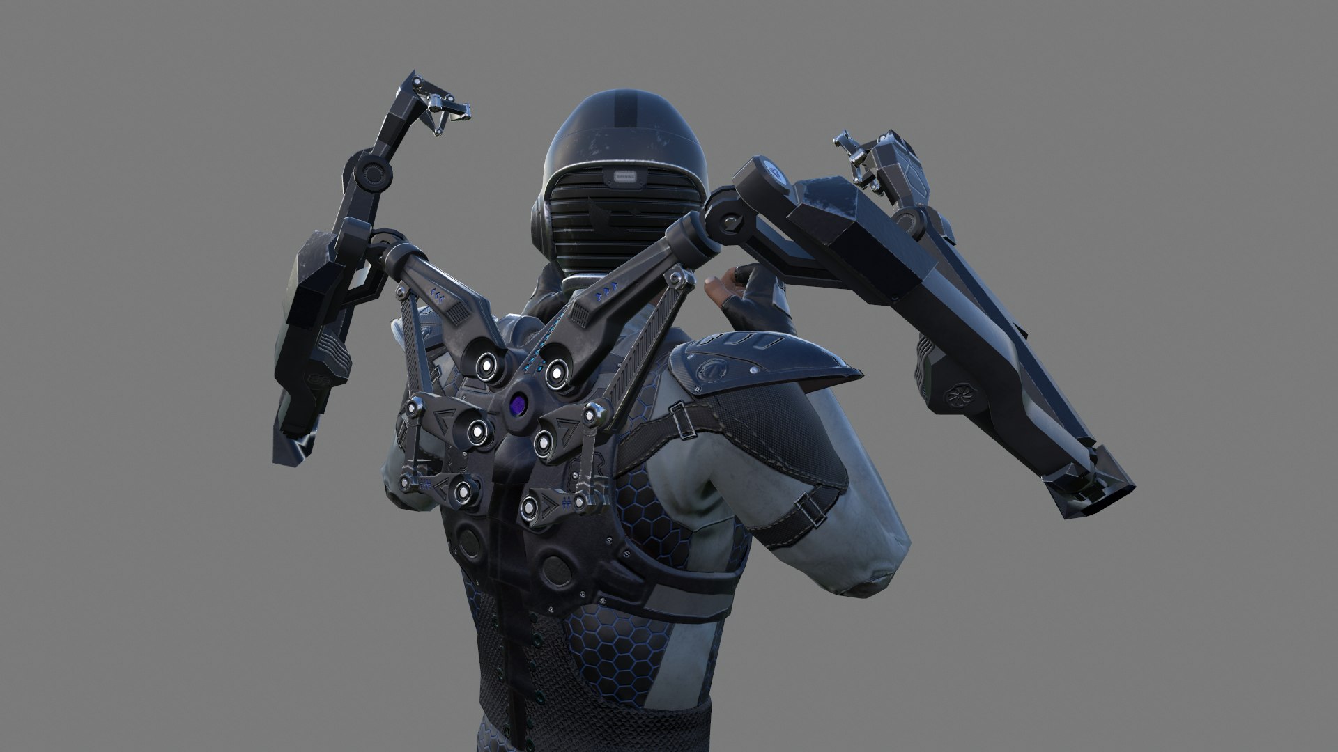 Exosuit Male 3D - TurboSquid 1699468