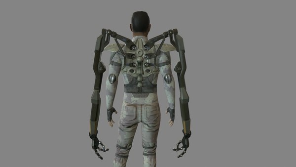 Exosuit male 3D - TurboSquid 1699468