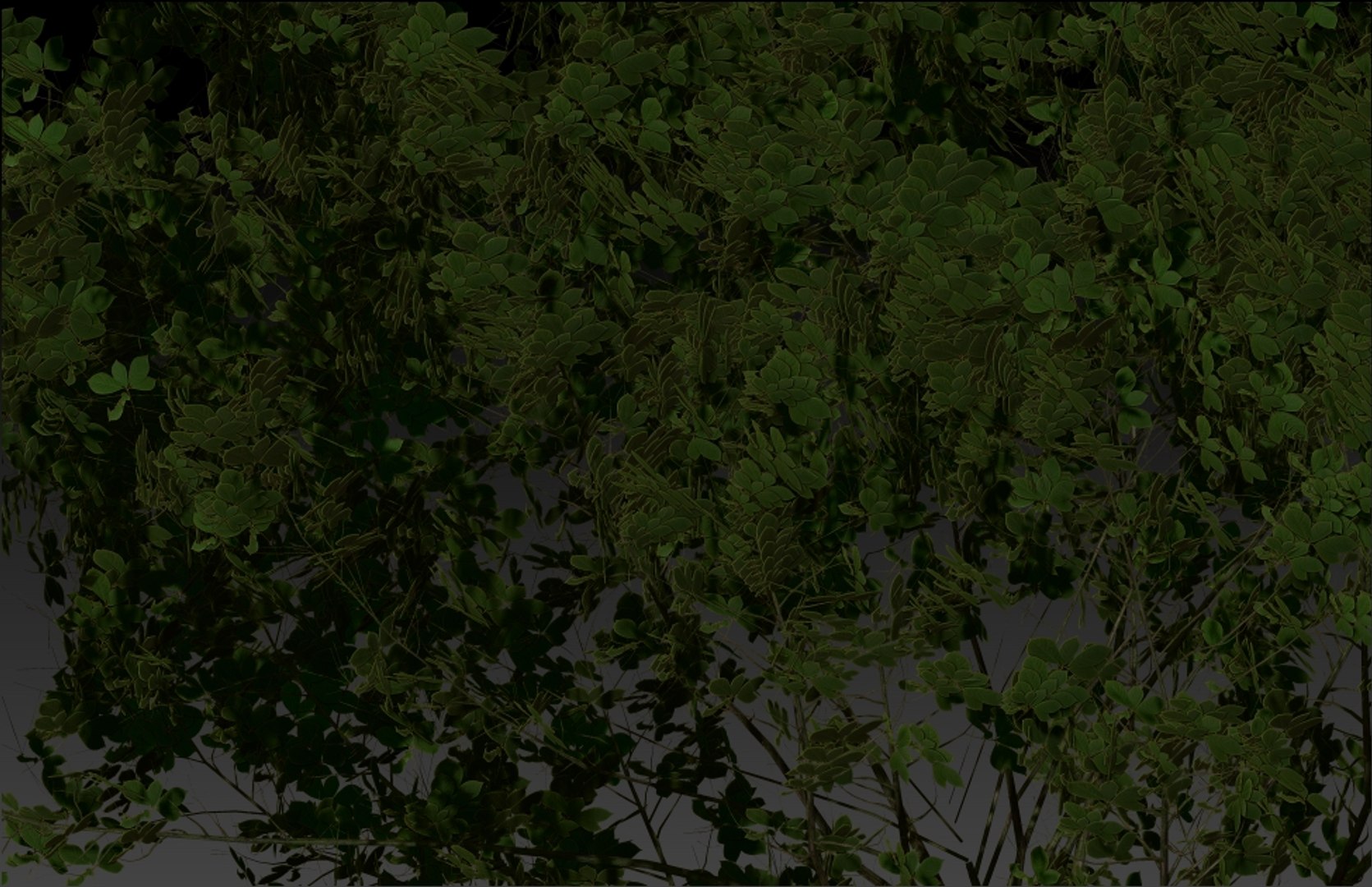 3d Model Fantasy Tree Displacement Maps