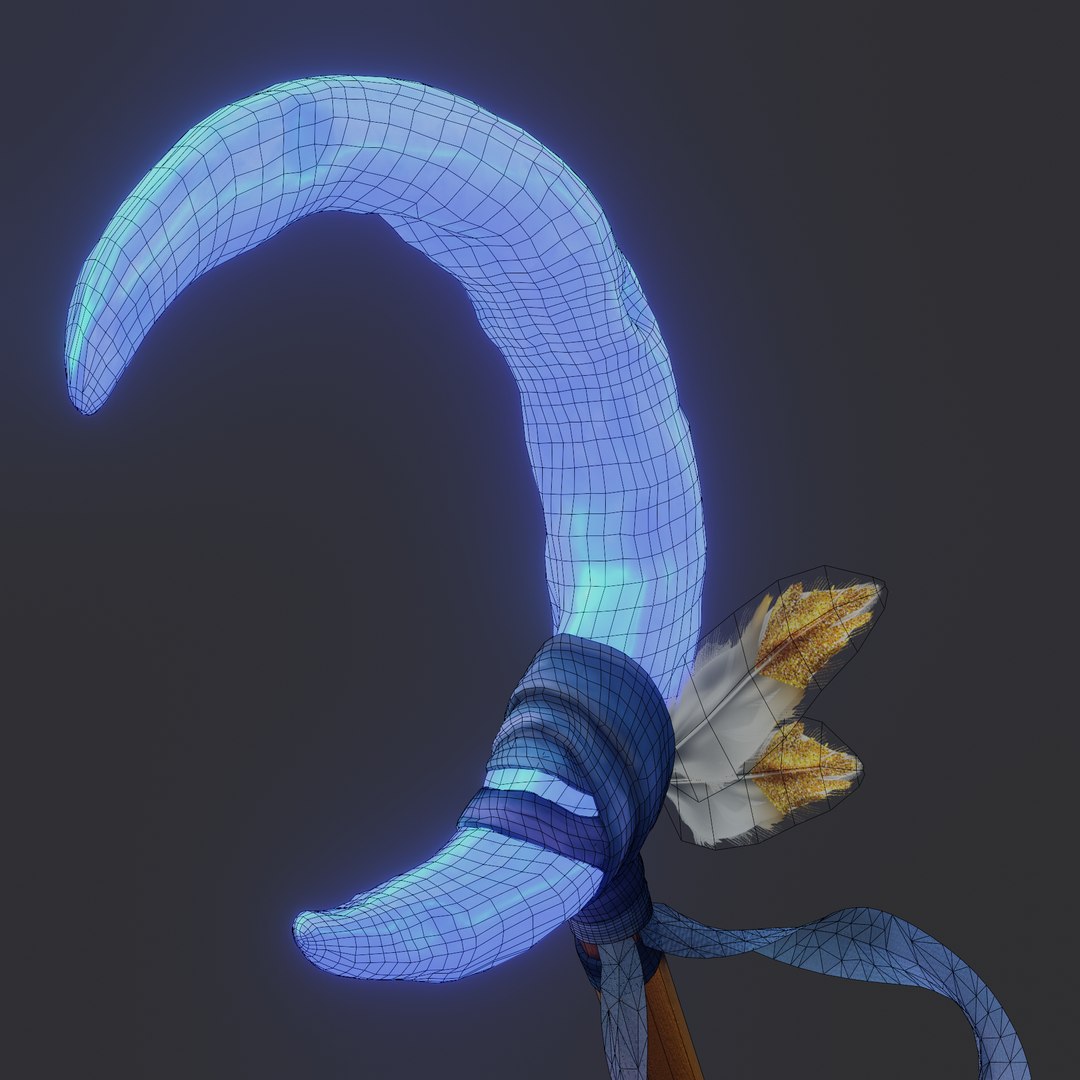Magic Staff 3D Model - TurboSquid 1819804