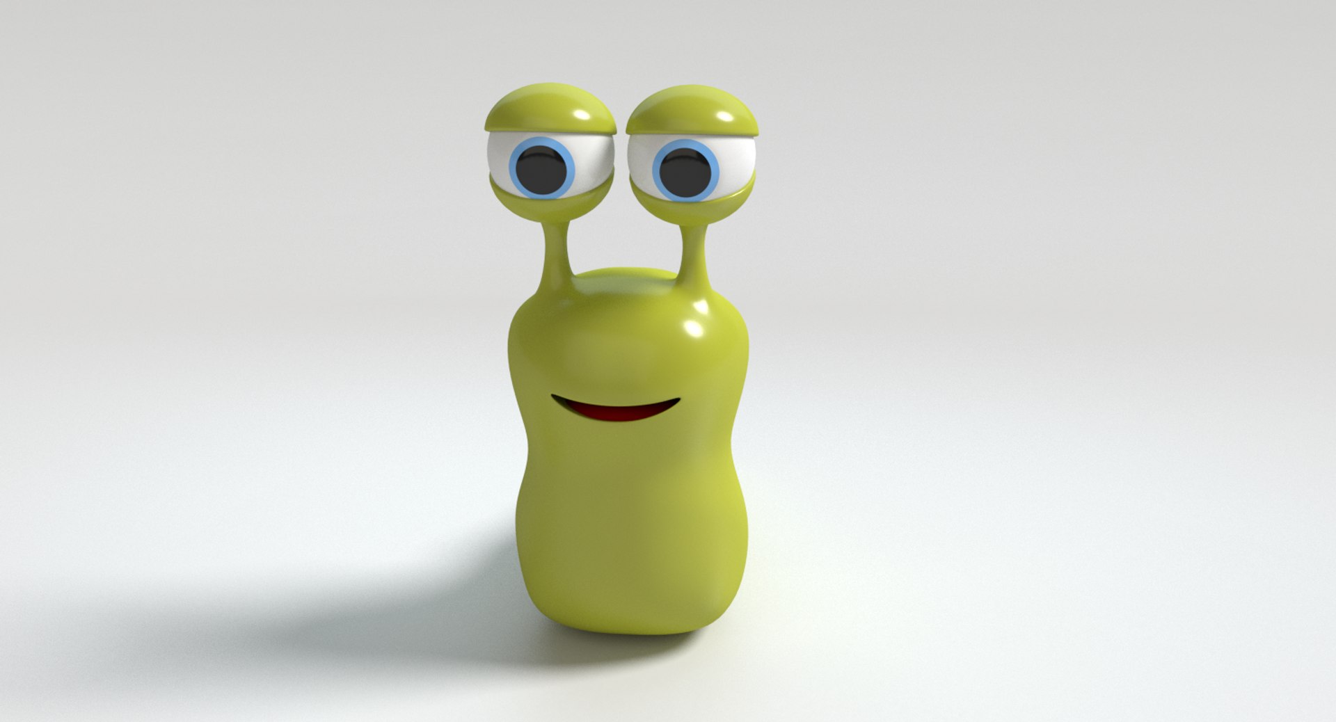 cartoon slug 3d 3ds