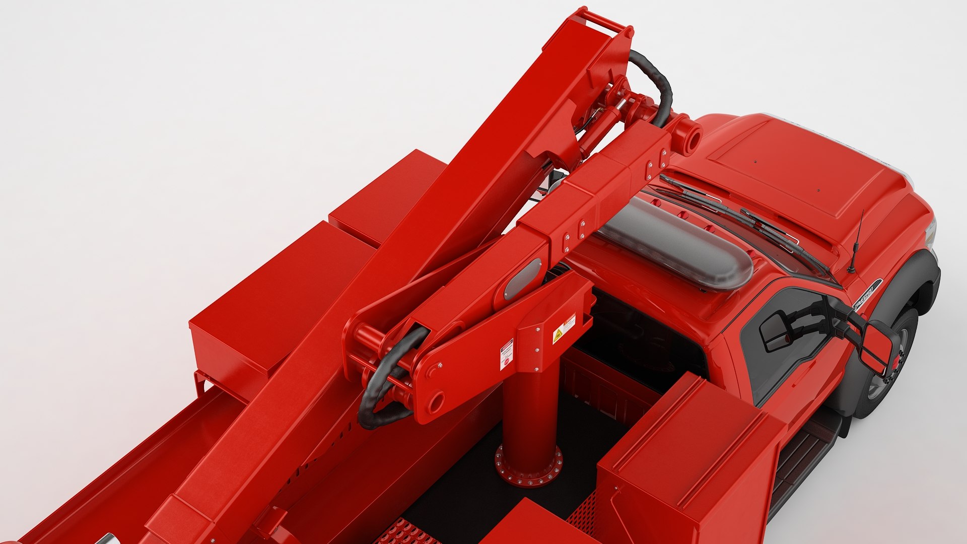 3D Ford F450 2012 Articulating Bucket Truck 03 - TurboSquid 2000956