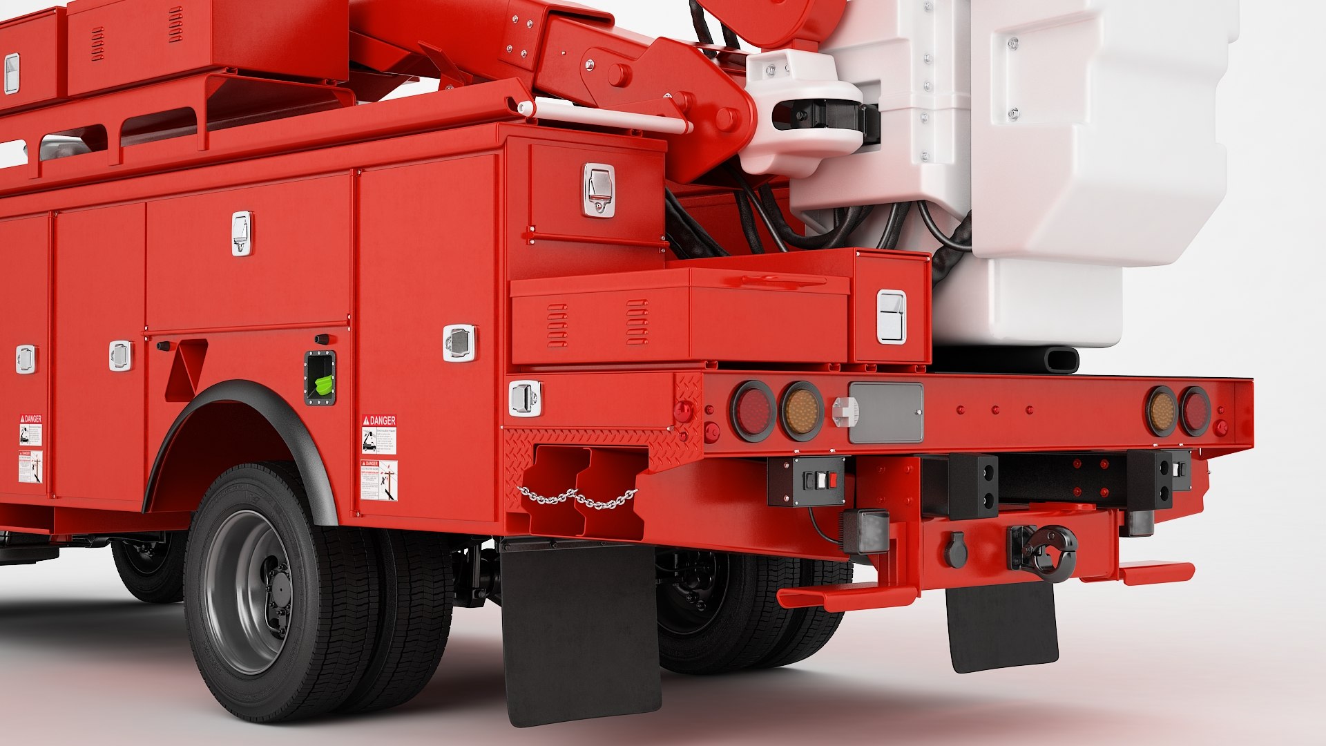 3D Ford F450 2012 Articulating Bucket Truck 03 - TurboSquid 2000956