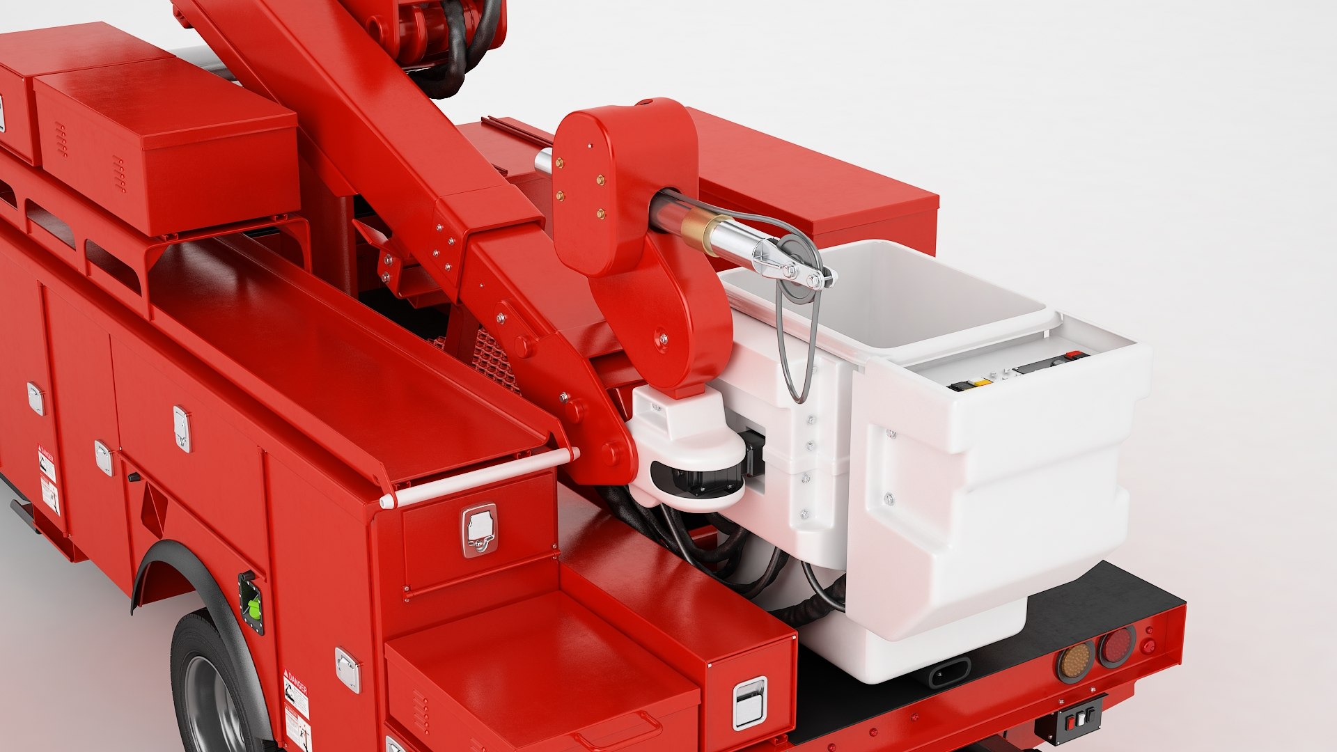 3D Ford F450 2012 Articulating Bucket Truck 03 - TurboSquid 2000956