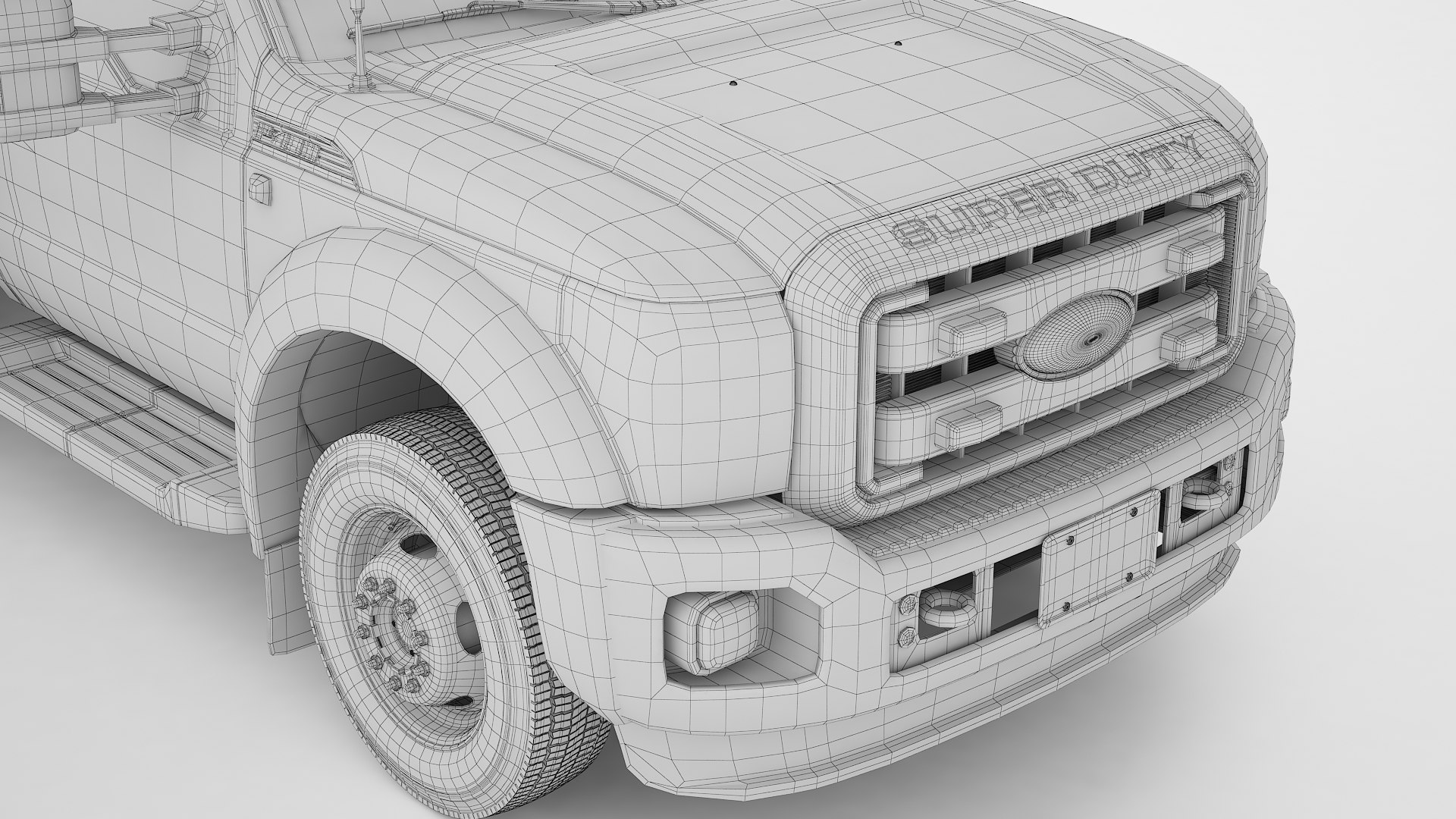 3D Ford F450 2012 Articulating Bucket Truck 03 - TurboSquid 2000956