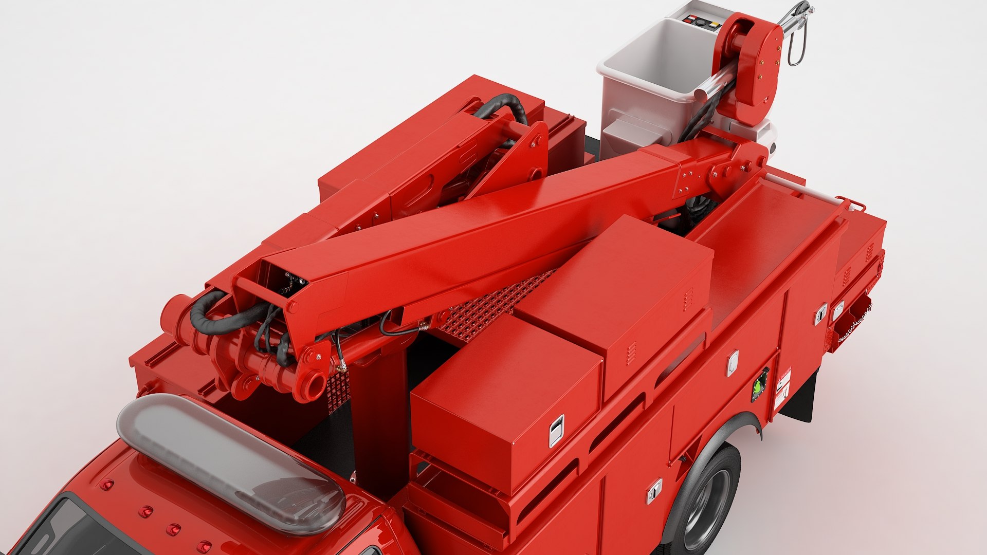 3D Ford F450 2012 Articulating Bucket Truck 03 - TurboSquid 2000956