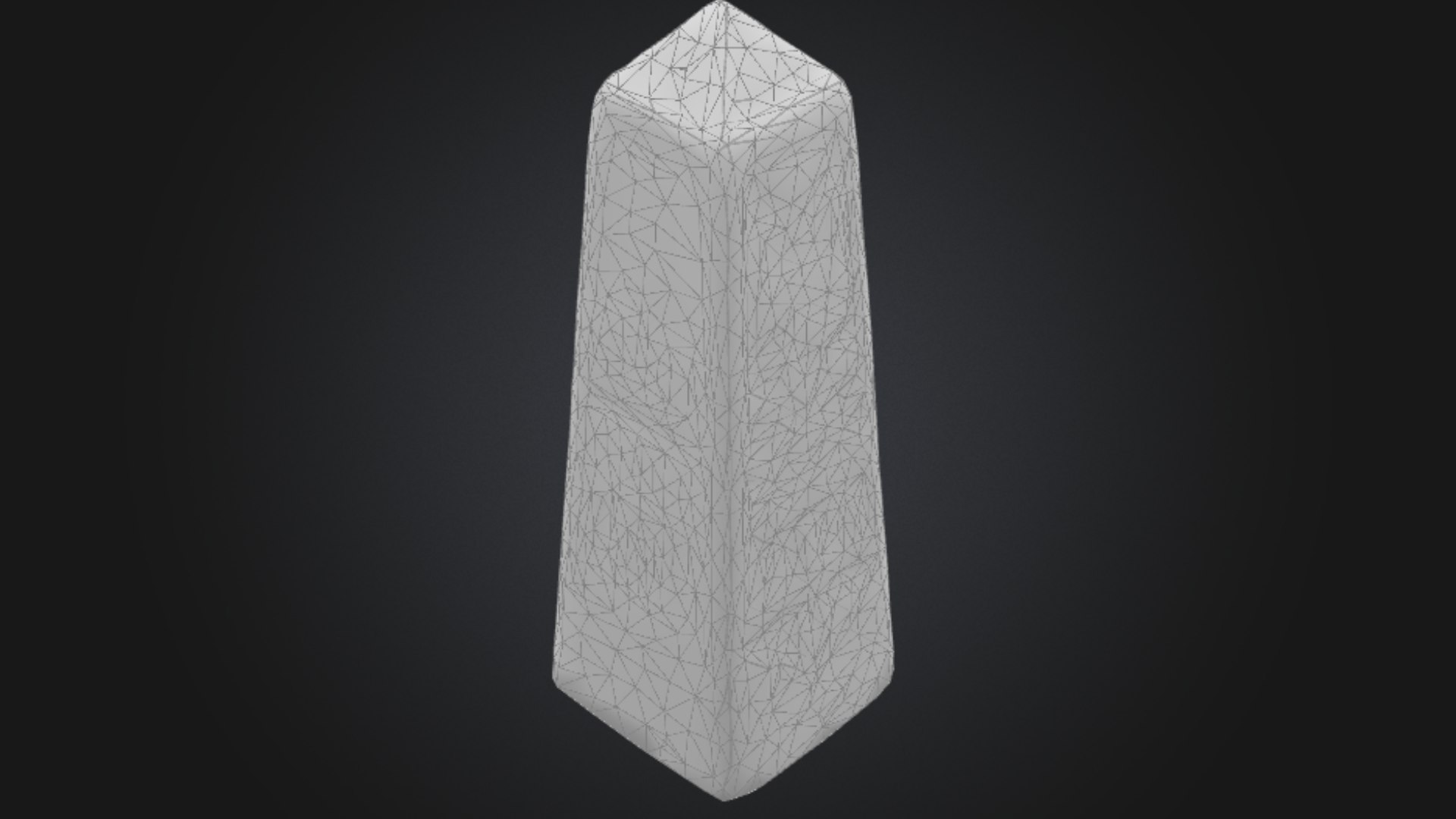 Stylized Game Ready Rune Stone Obelisk 3K Triangles Low Poly FBX OBJ ...