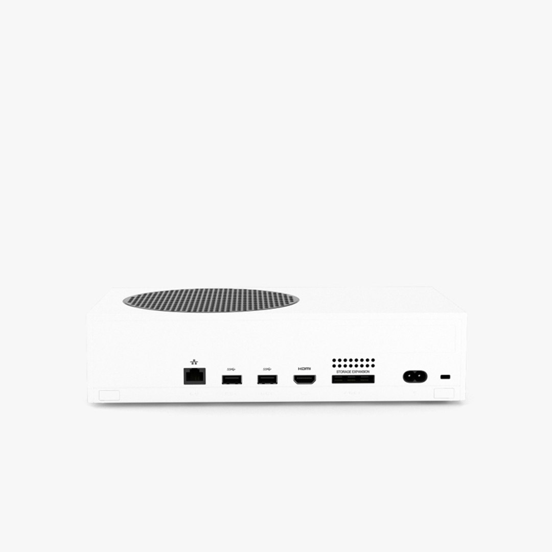 Microsoft Xbox Series S model - TurboSquid 1725862