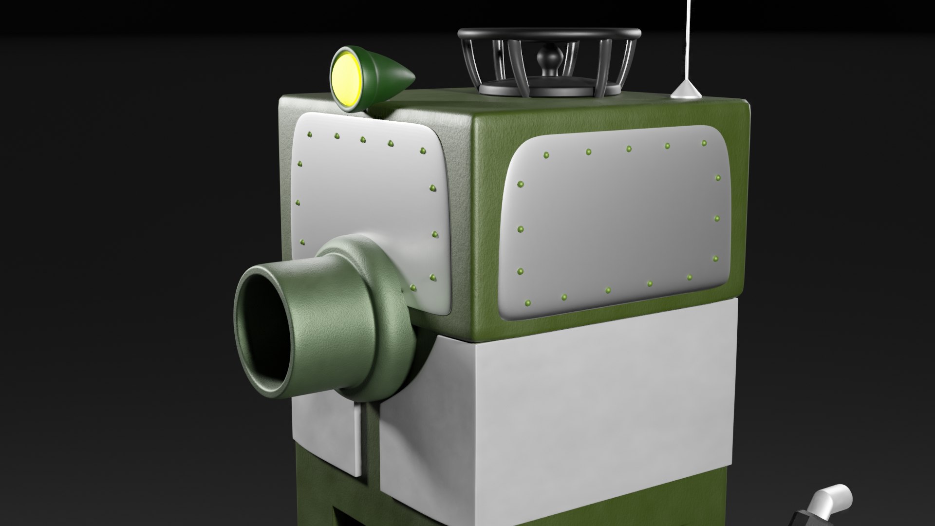 3D CARTOON TANK Model - TurboSquid 1758348