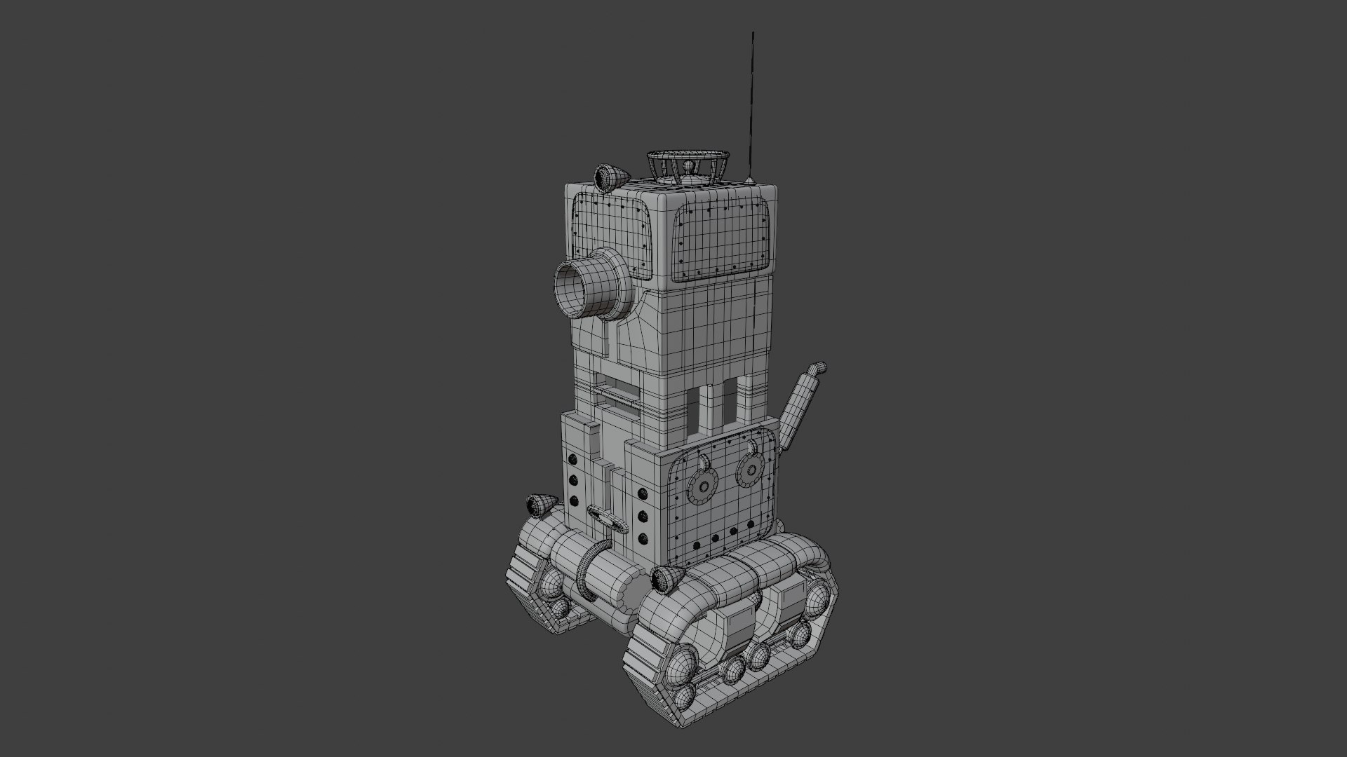 3D CARTOON TANK Model - TurboSquid 1758348