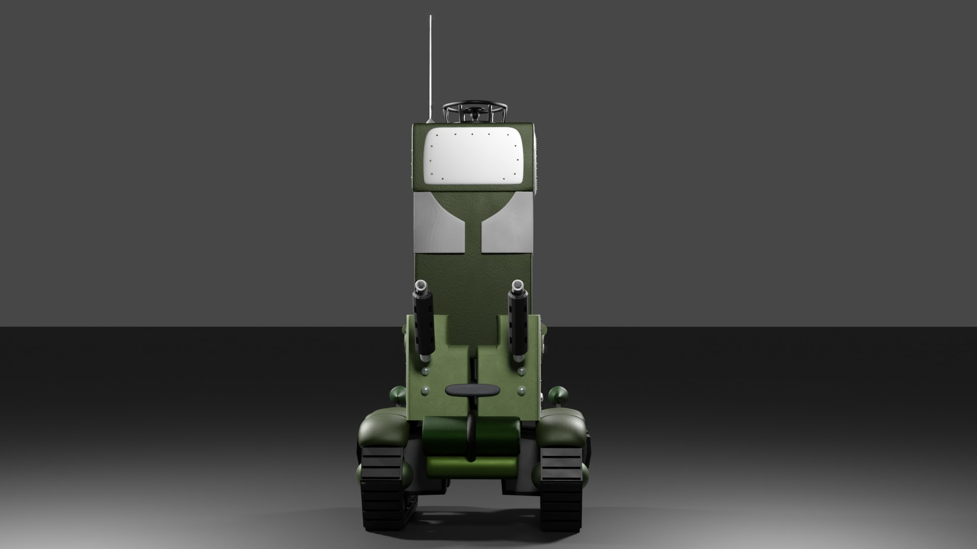 3D CARTOON TANK Model - TurboSquid 1758348