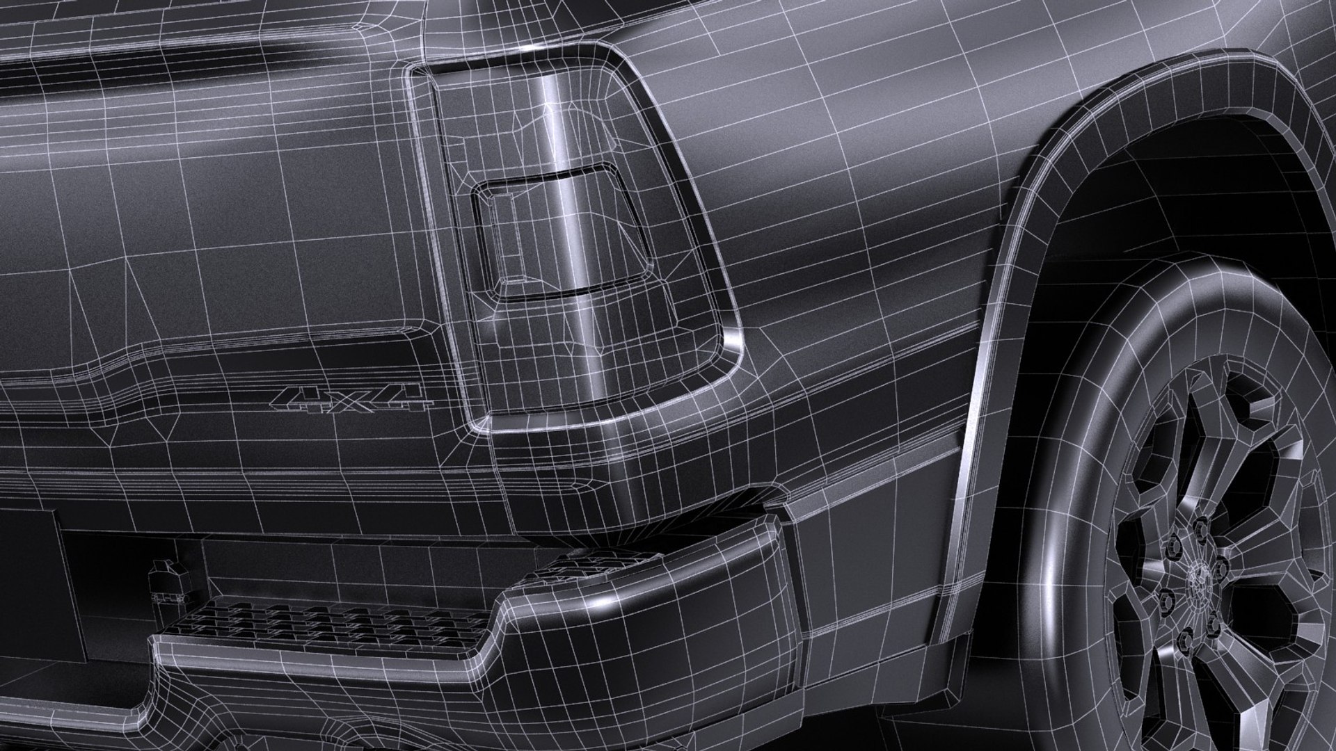 3D Dodge Ram 1500 - TurboSquid 1323441