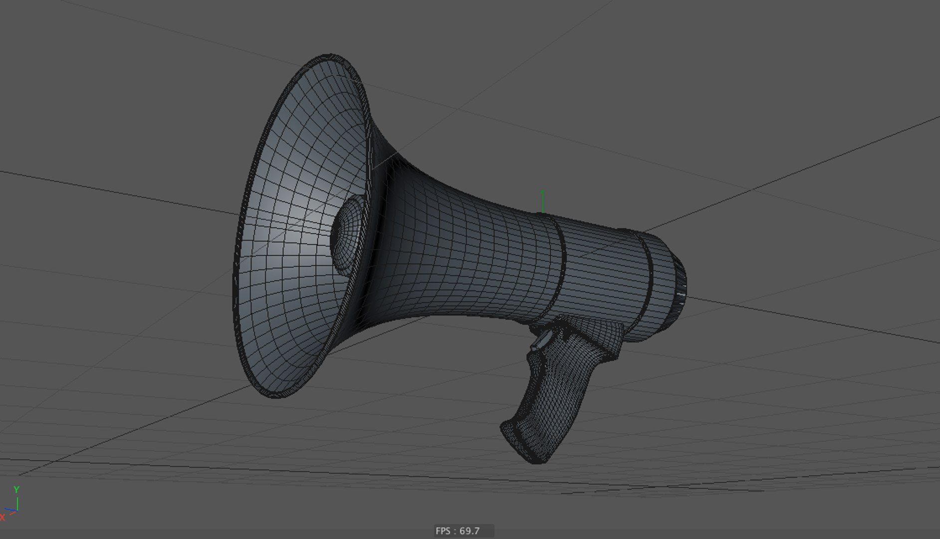 Bullhorn Bull Horn 3d Model