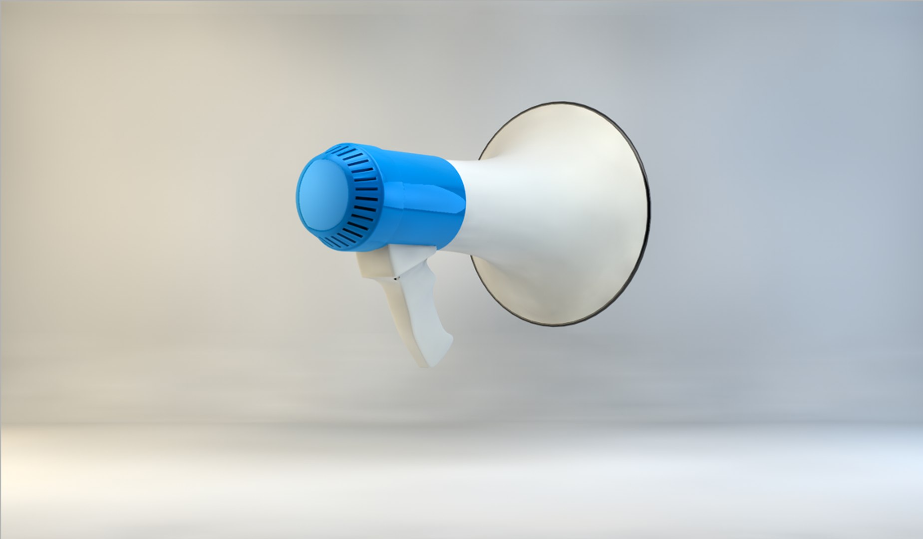 Bullhorn Bull Horn 3d Model