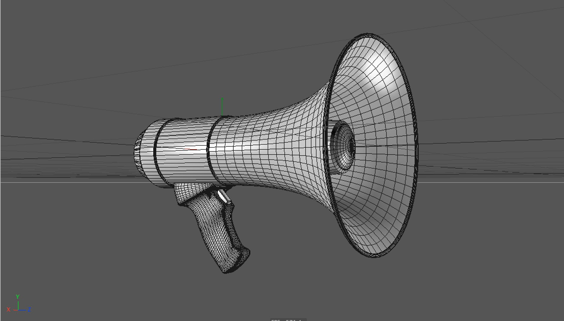 Bullhorn Bull Horn 3d Model