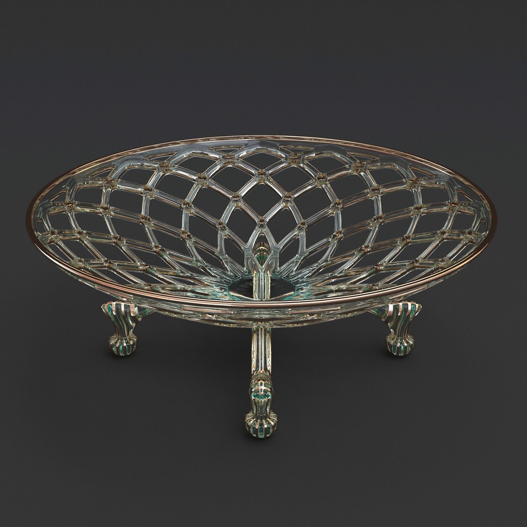 Decorative Fruit Bowl 3D Model - TurboSquid 1222026
