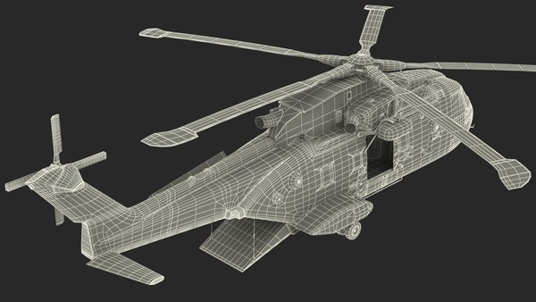 Search rescue helicopter copters 3D model - TurboSquid 1636802