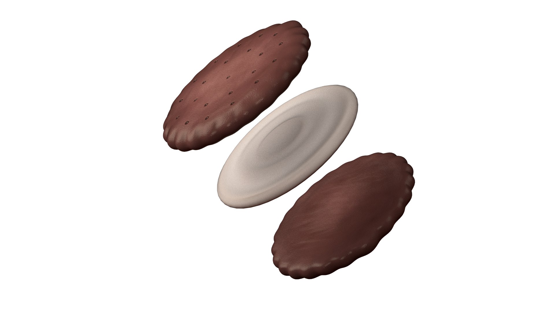 3D Biscuit model - TurboSquid 2133974