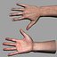 hand quad high-res 3d model
