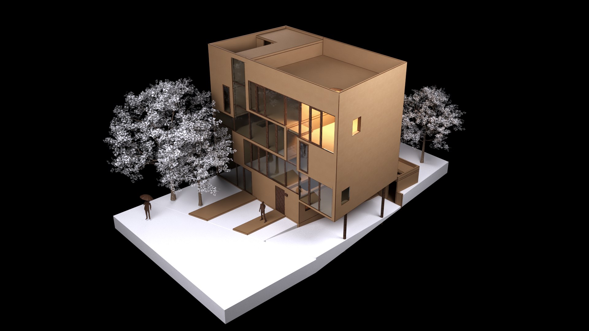 Double House MVRDV Architects 3D Model - TurboSquid 1848208