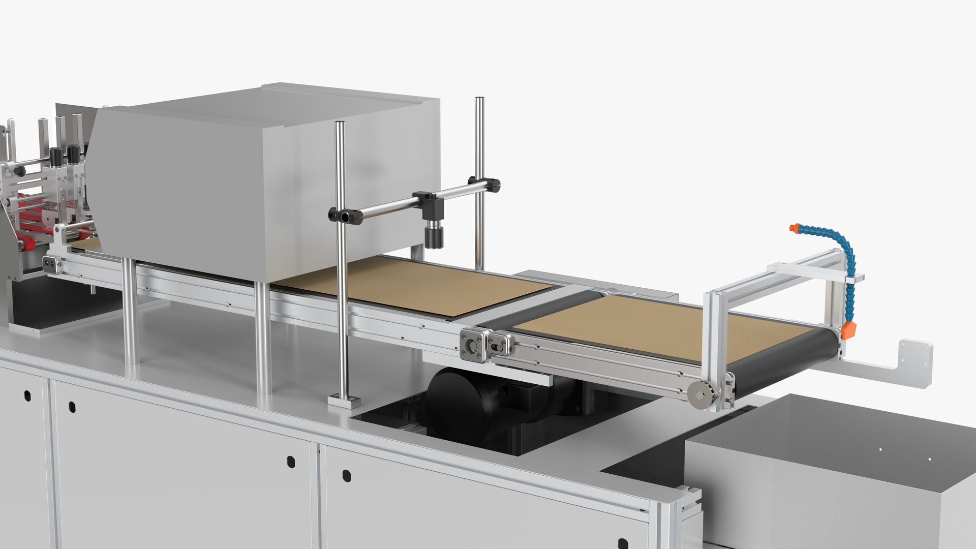 3D Automatic Carton QR Code Visual Inspection Assembly Line ...