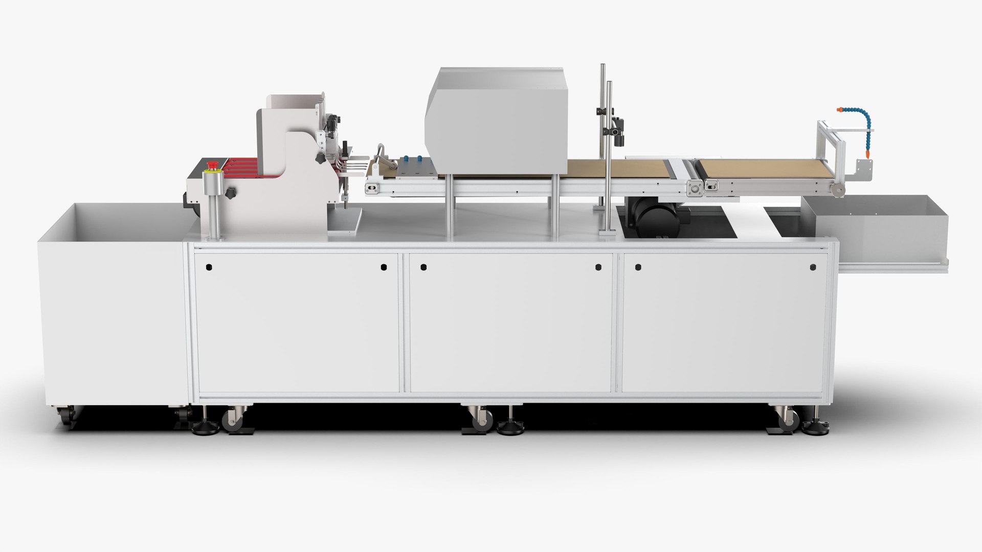 3D Automatic Carton QR Code Visual Inspection Assembly Line ...