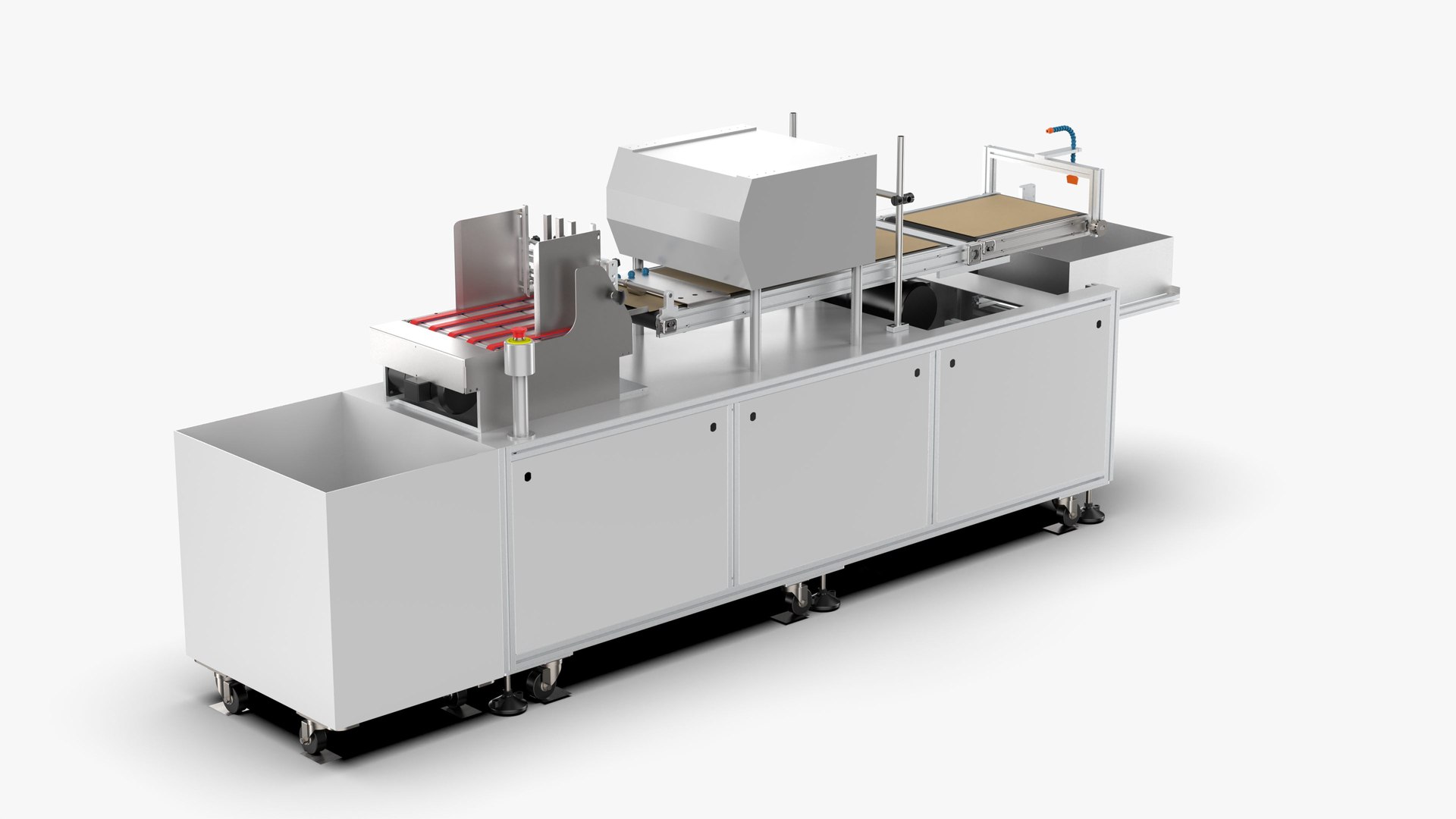 3D Automatic Carton QR Code Visual Inspection Assembly Line ...