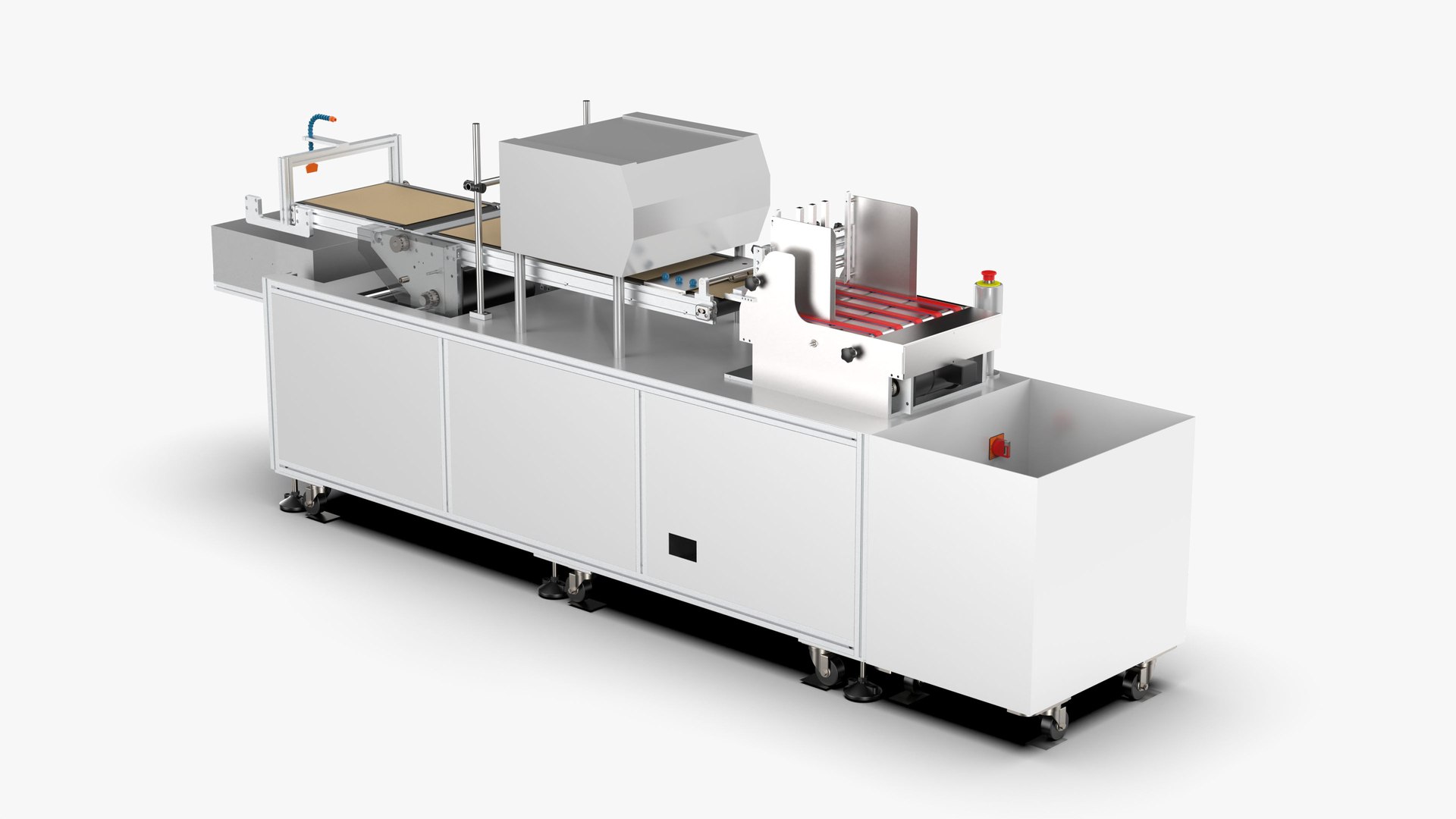 3D Automatic Carton QR Code Visual Inspection Assembly Line ...