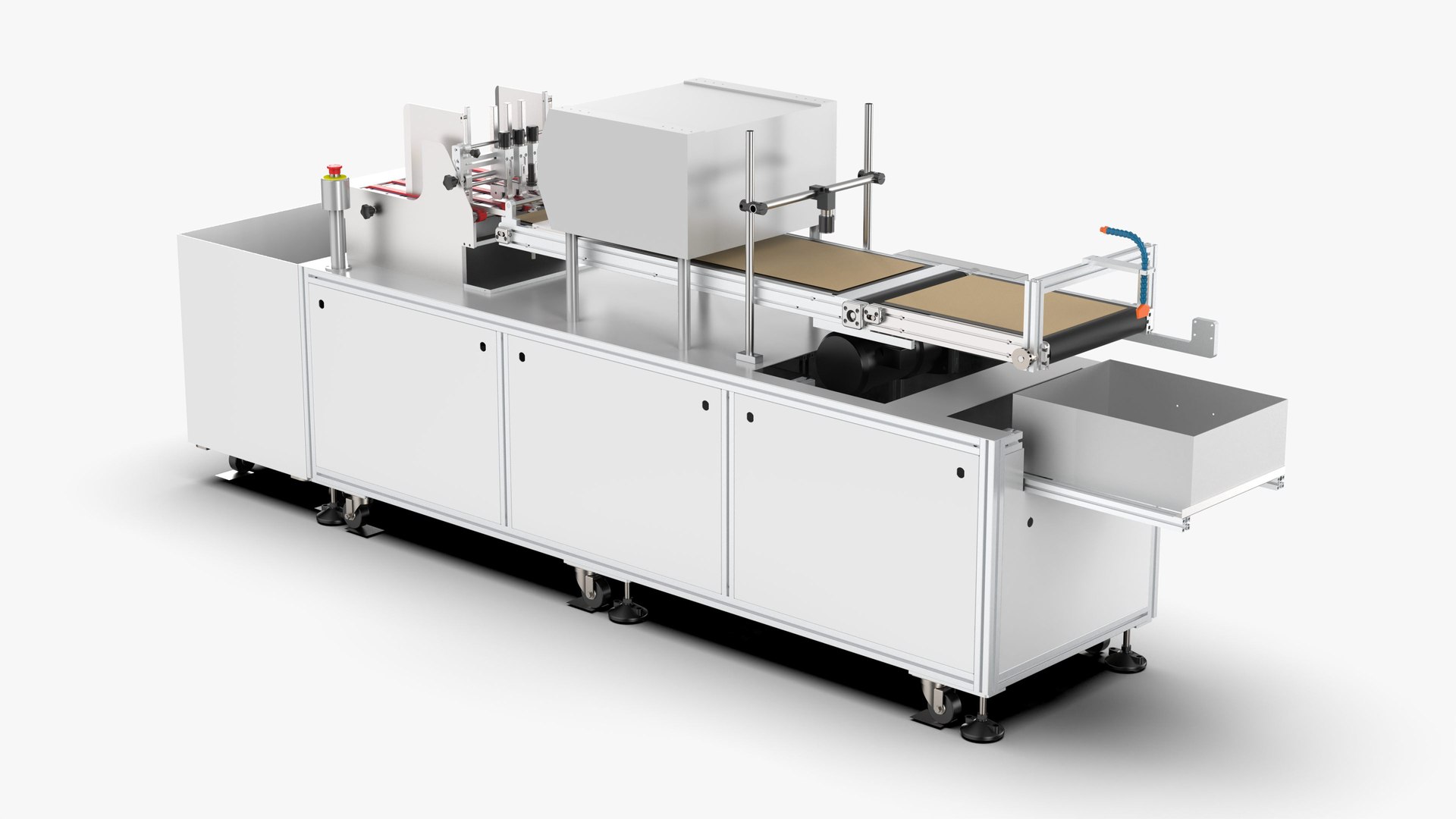 3D Automatic Carton QR Code Visual Inspection Assembly Line ...