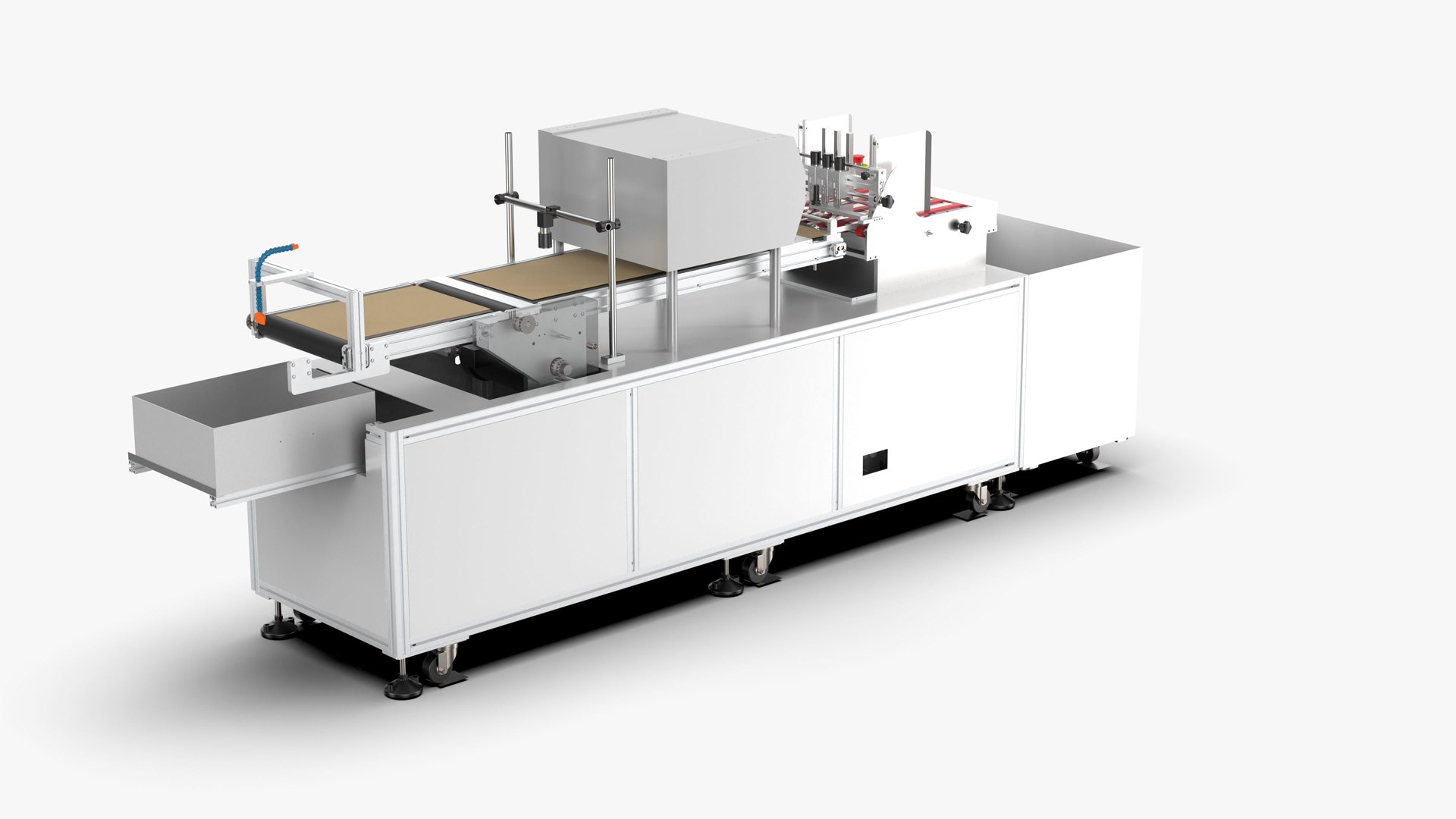 3D Automatic Carton QR Code Visual Inspection Assembly Line ...