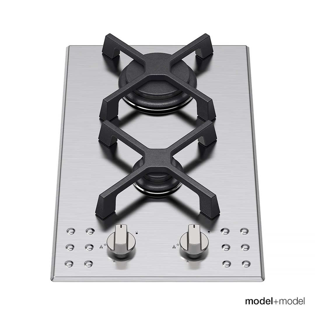3d Model Barazza Gas Cooktops