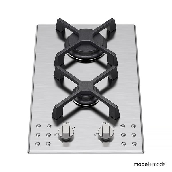 3d model barazza gas cooktops