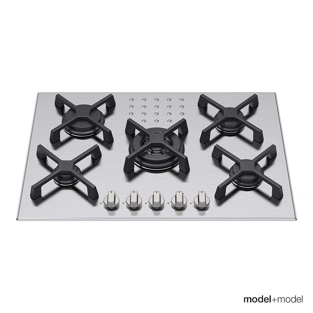 3d Model Barazza Gas Cooktops