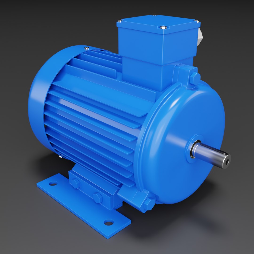 Electric Motor Model - TurboSquid 2054525