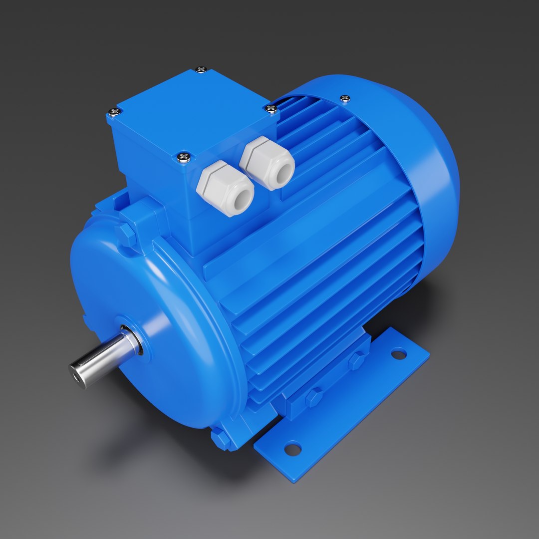 Electric Motor Model - TurboSquid 2054525