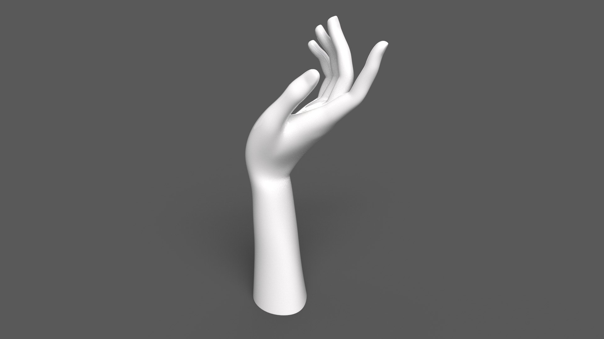 Female Right Hand Mannequin Print 3D Model - TurboSquid 2056829