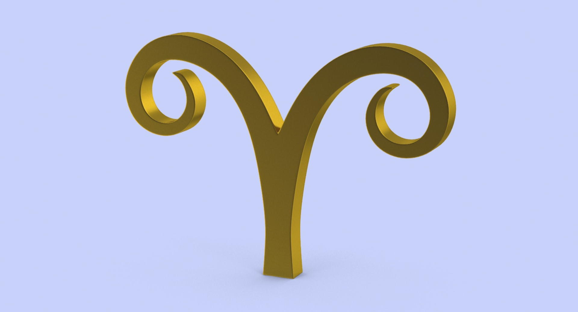 Astrological Signs Zodiac Aries 3d Max