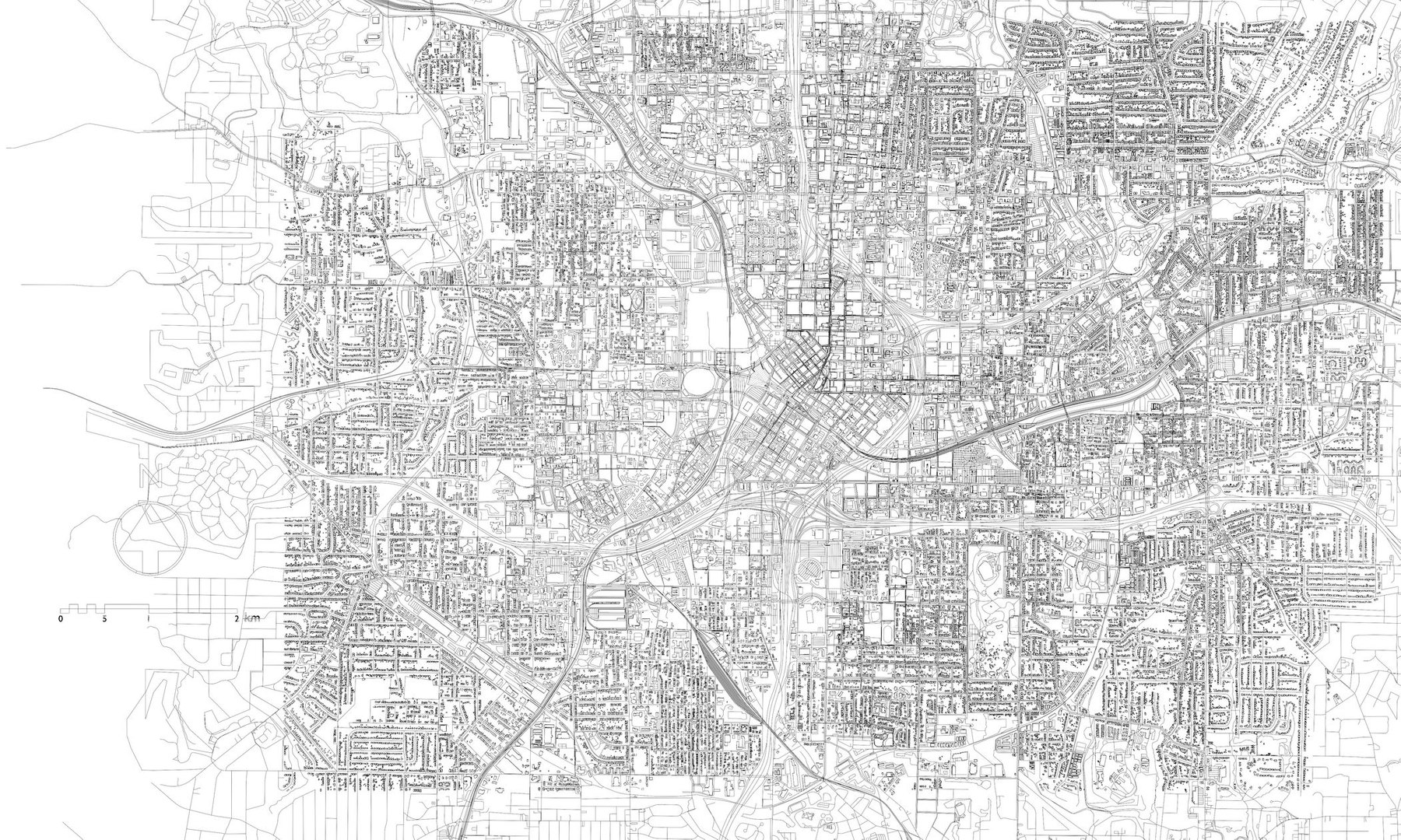 3D Atlanta USA - Mass Buildings Model - TurboSquid 2080519