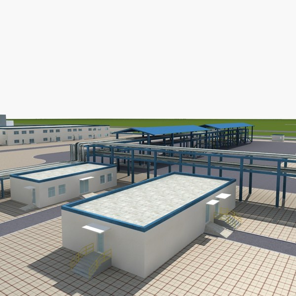 3D coal chemical model - TurboSquid 1513982