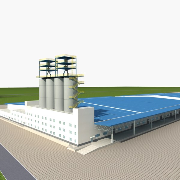 3D coal chemical model - TurboSquid 1513982