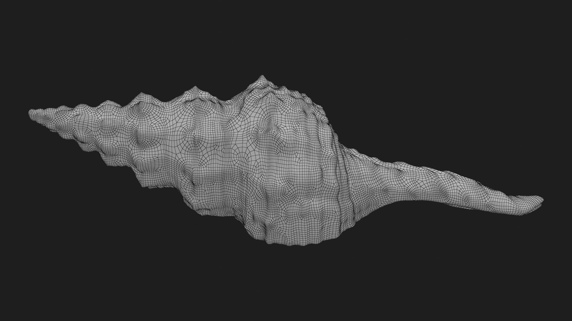 Nicobar Spindle Model - TurboSquid 2282092