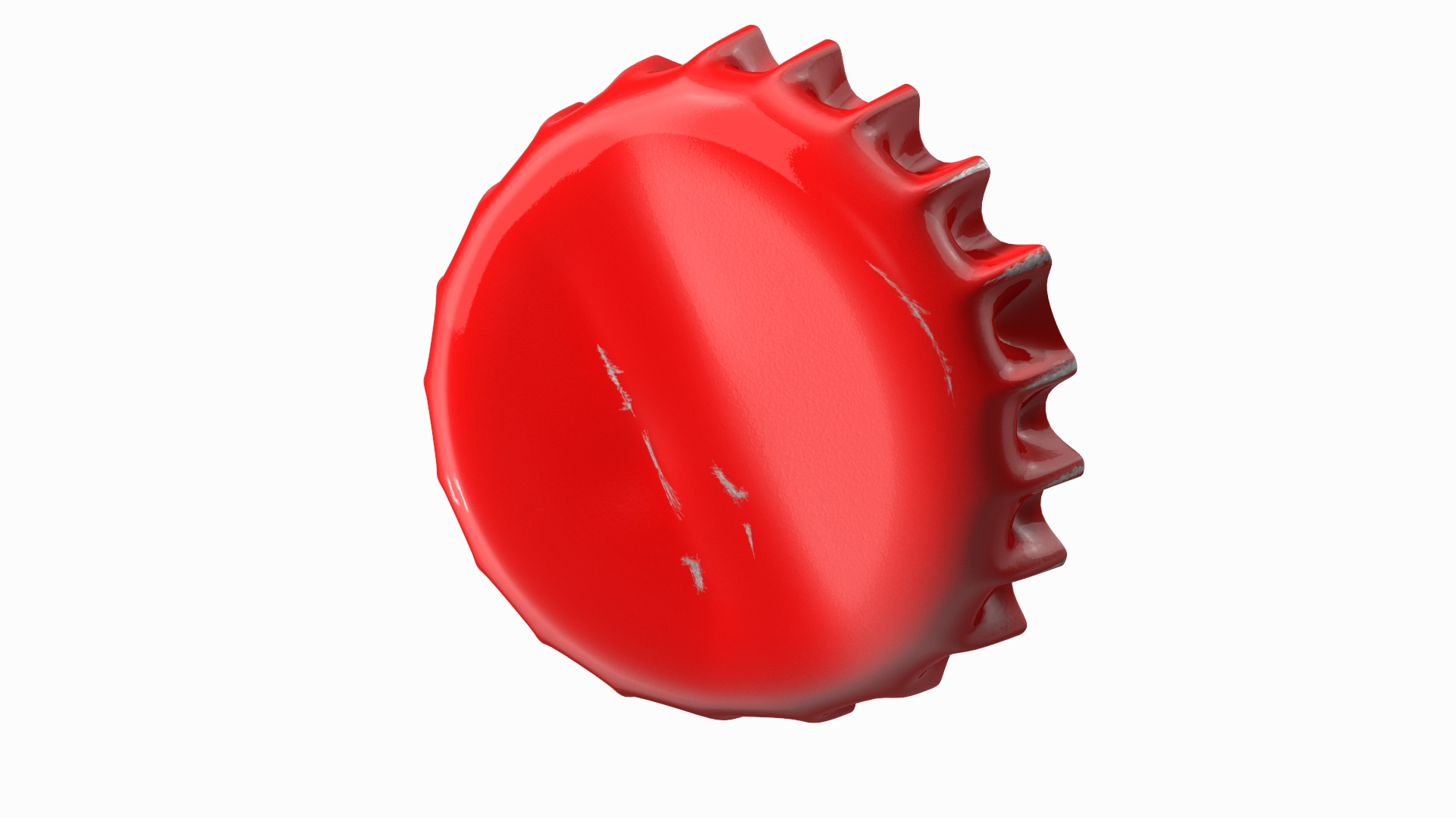 Bent Bottle Cap Model - TurboSquid 2170505