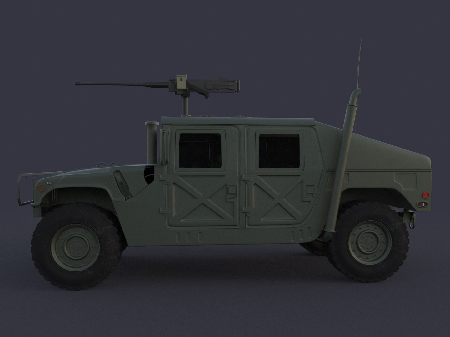 3D Humvee Truck Vehicle - TurboSquid 1645583