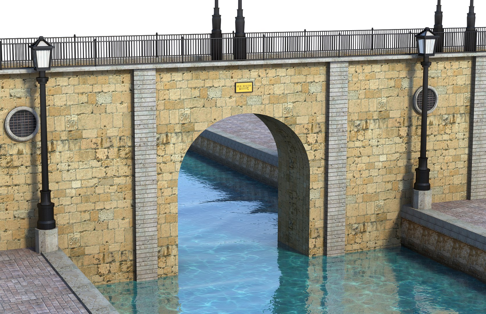 Bridge Structure 3D Model - TurboSquid 1254946