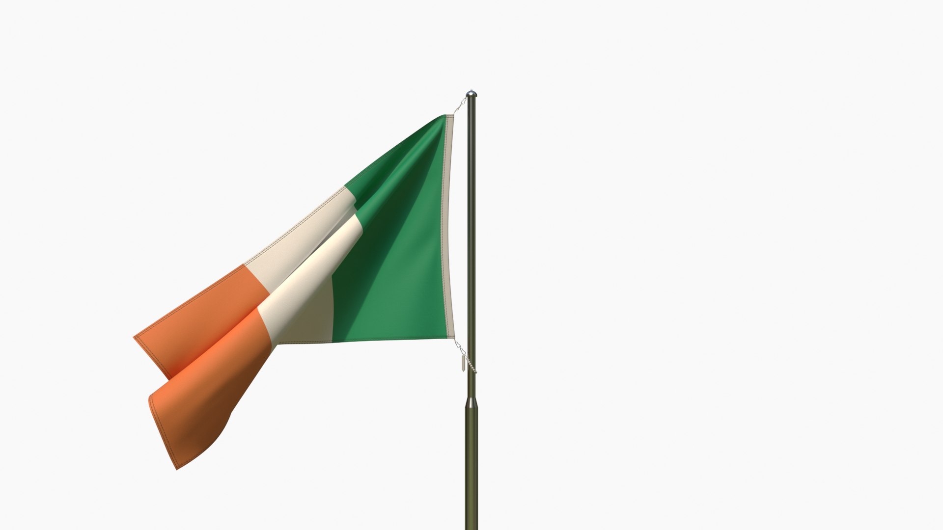 3D Animated Ireland Flag - TurboSquid 1797693