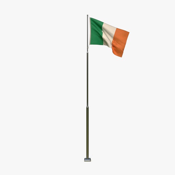modelo 3d Bandera de Irlanda animada - TurboSquid 1797693